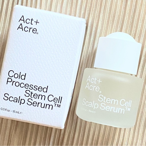 Hair | Act Acre Cold Processed Stem Cell Scalp Serum 5floz15ml Travel ...